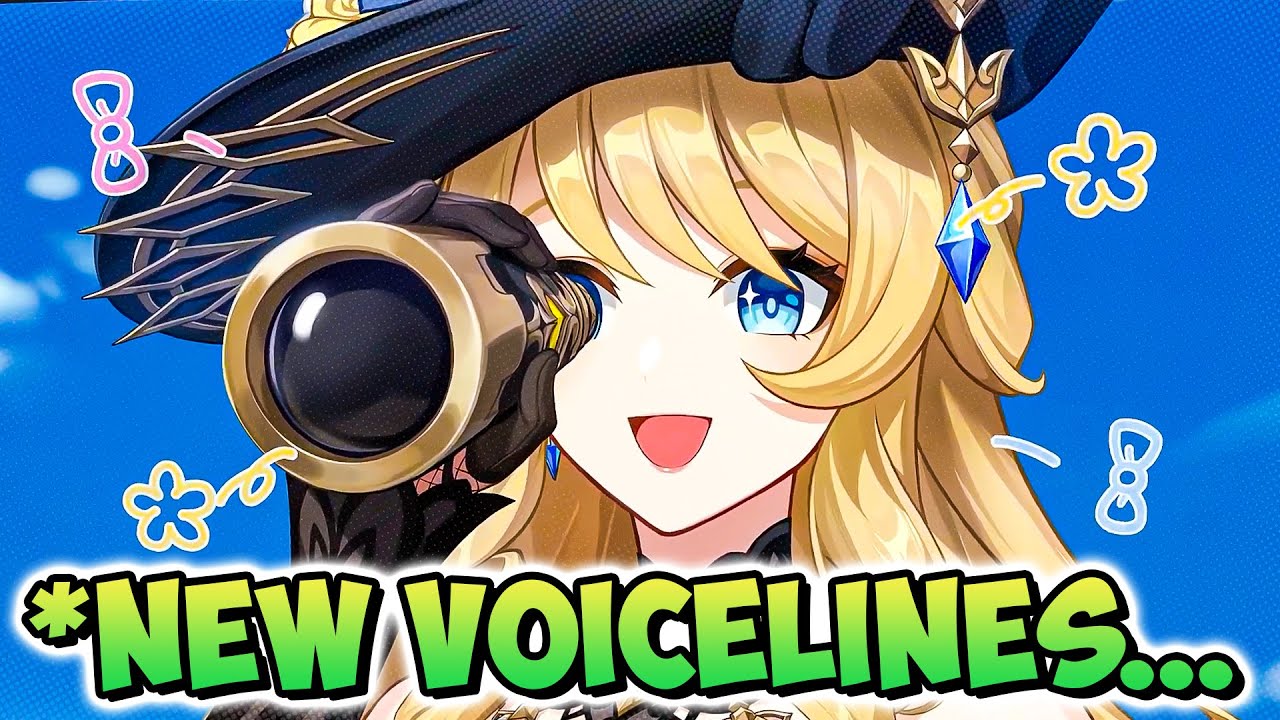NAVIA New Voicelines Genshin Impact - YouTube