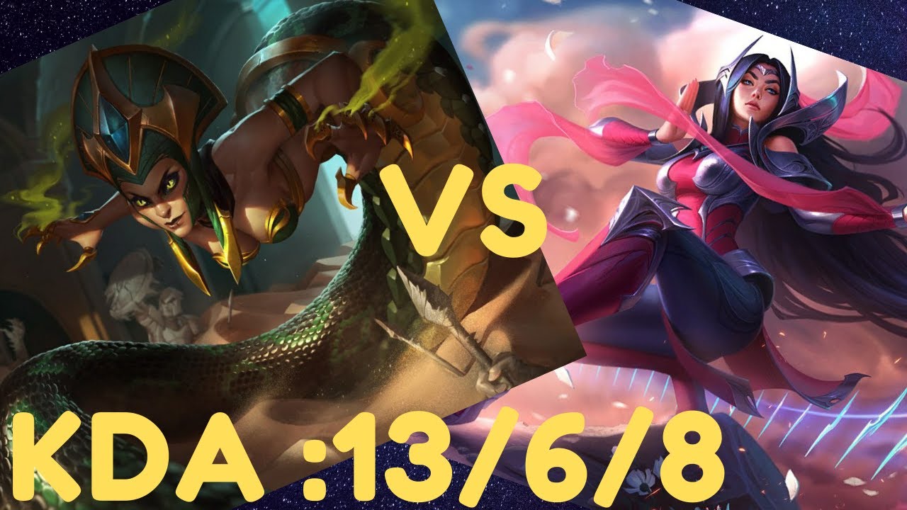 Cassiopeia MID vs Irelia - KDA : 13/ 6/ 8 | League of Legends - YouTube