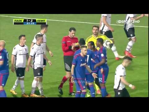 ⚽️🏆 ΠΑΟΚ - Ολυμπιακός 1-2 (Διακοπή) Στιγμιότυπα Κυπελλο Ελλάδας - Ημιτελική φάση 1ος αγ. {23/2/2016}