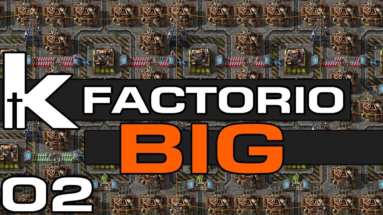 Factorio BIG - Ep 2 | Building the Wall | Factorio Megabase in 0.18 ...