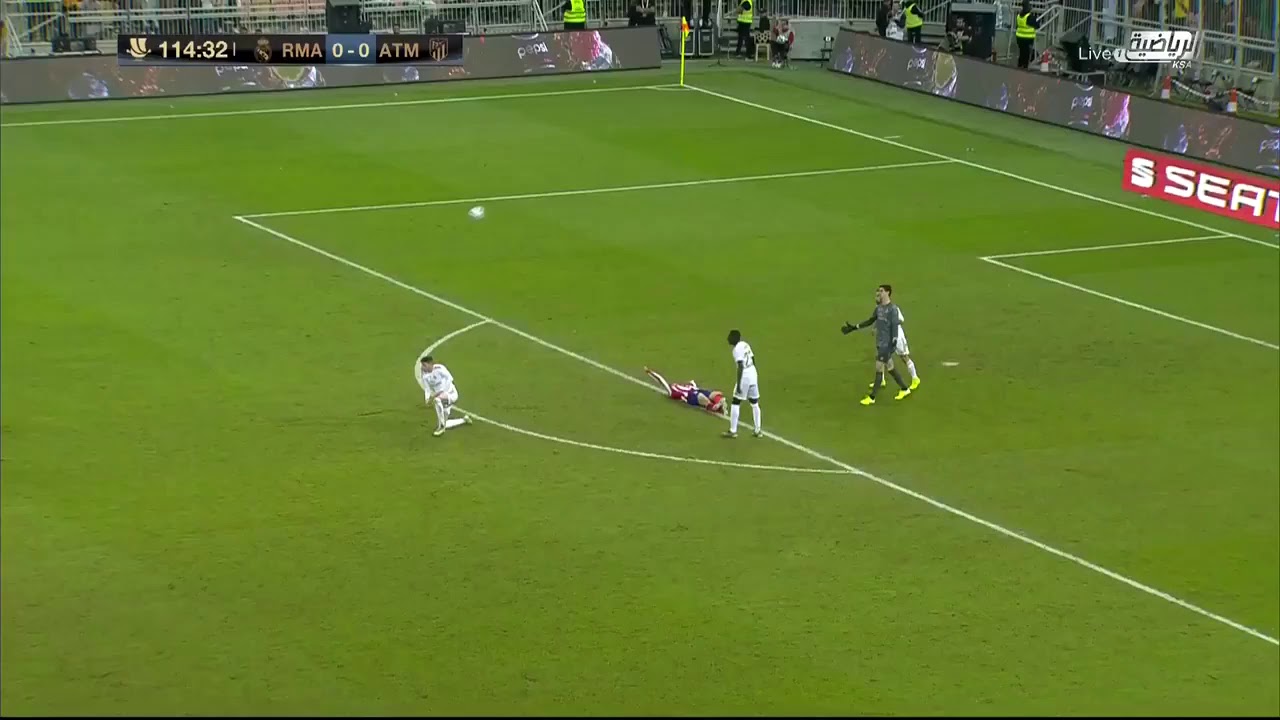 FEDERICO VALVERDE HEROIC TACKLE ON MORATA RMA 0-0 ATM (4-1) PENALTIES ...