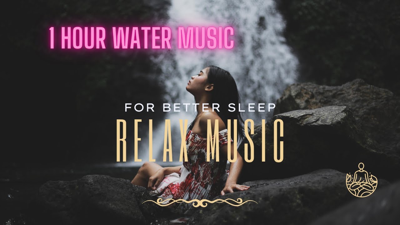 Waterfall Music || Nature with Waterfall ||1 hour Relaxing Music ...