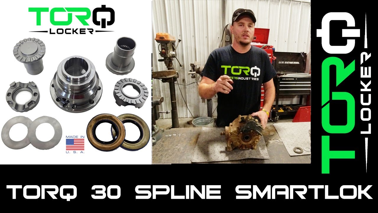 30 Spline TORQ Locker for SmartLok Differentials - Use Rear Axles - YouTube