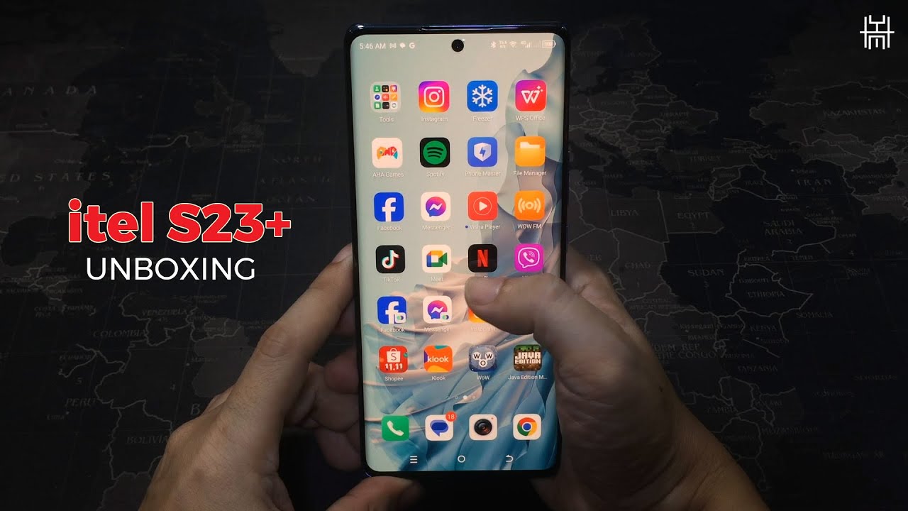 itel S23+ Unboxing - YouTube