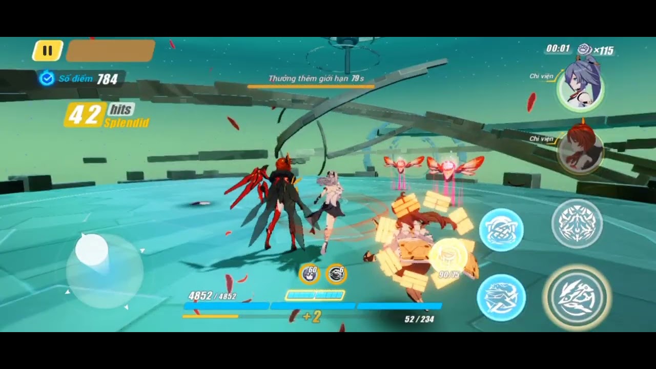 #Hi3 [SEA] Elysian Realms - D140 - v5.4 - BRONYA SWILVER-WINGS - Fuxi ...