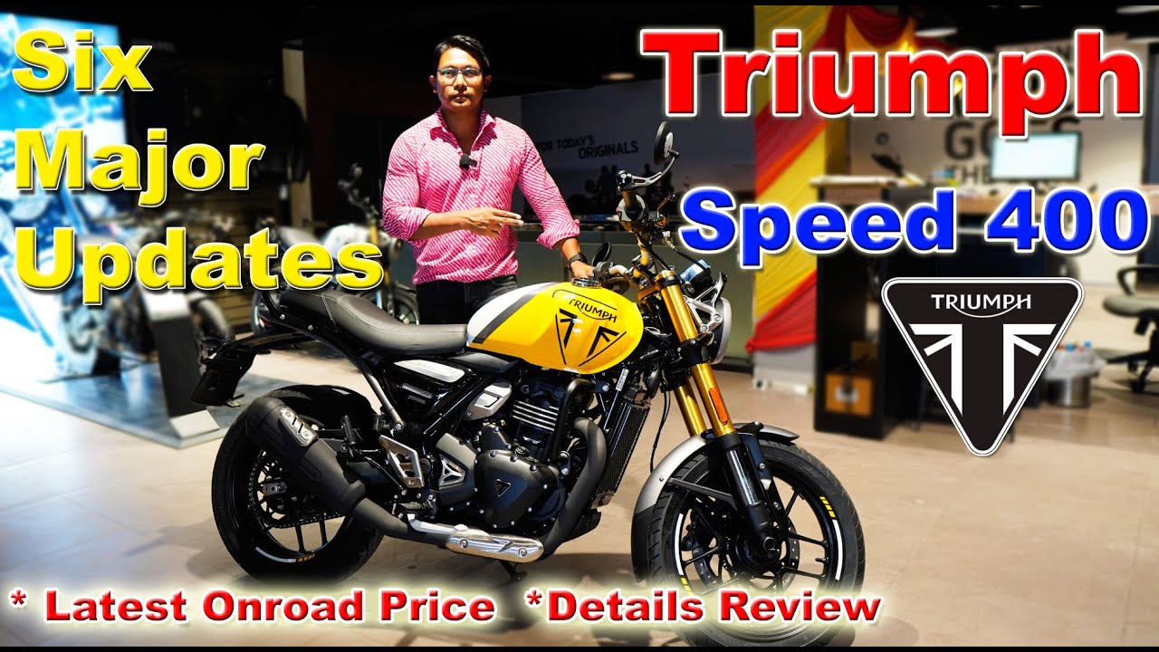 All New Updates in Triumph Speed 400, is it the Better One..? On road ...