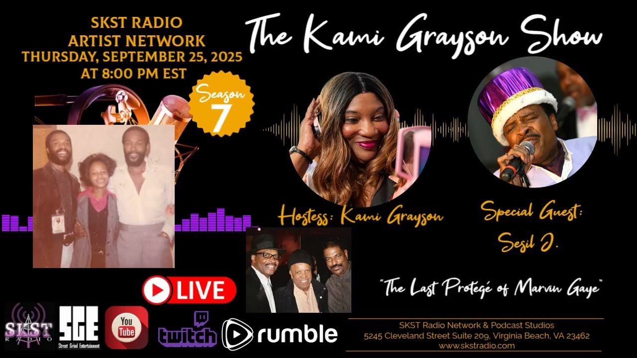 SKST Radio Network-The Kami Grayson Show with Sesil Jenkins - YouTube