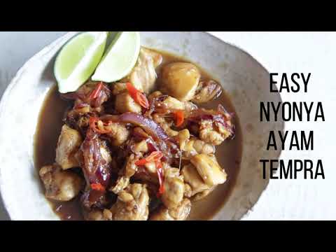 Nyonya Ayam Tempra (Stove and Instant Pot)