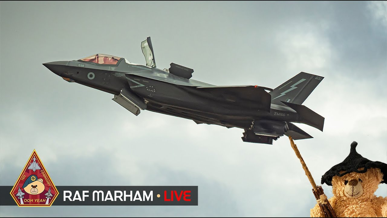 LIVE HALLOWEEN SPECIAL F-35B ACTION 809 NAVAL AIR SQN, 617 & 207 ...
