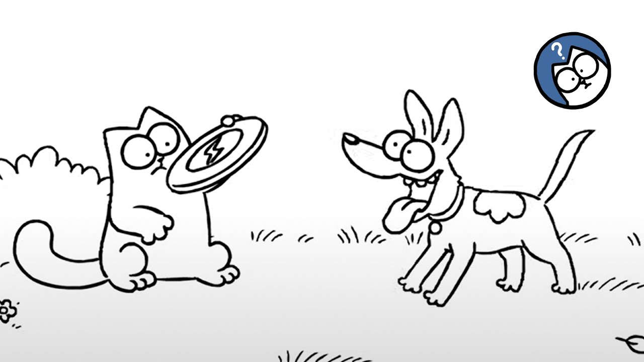 Simon's Cat New Friend | Dog Compilation | Simon's Cat Extra - YouTube