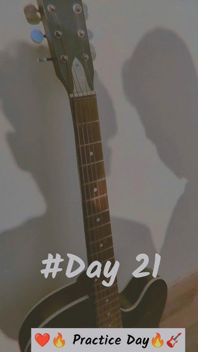 "Strumming into the rhythm of progress on Day 21 – mastering the strings one chord at a time. 🎸 ...