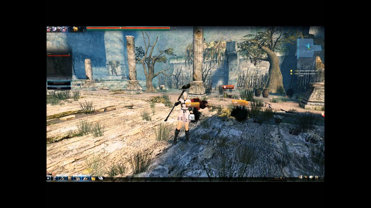 Vindictus: Evie Magic Demonstration - YouTube