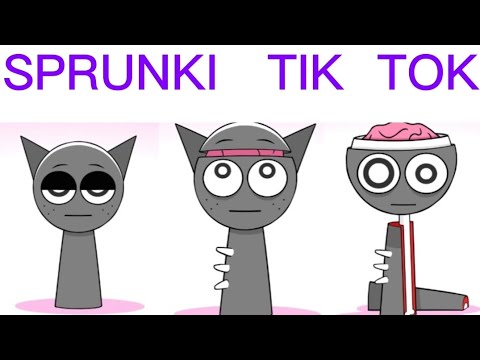 SPRUNKI: TIK TOK VIDEOS WITH SPRUNKI - YouTube