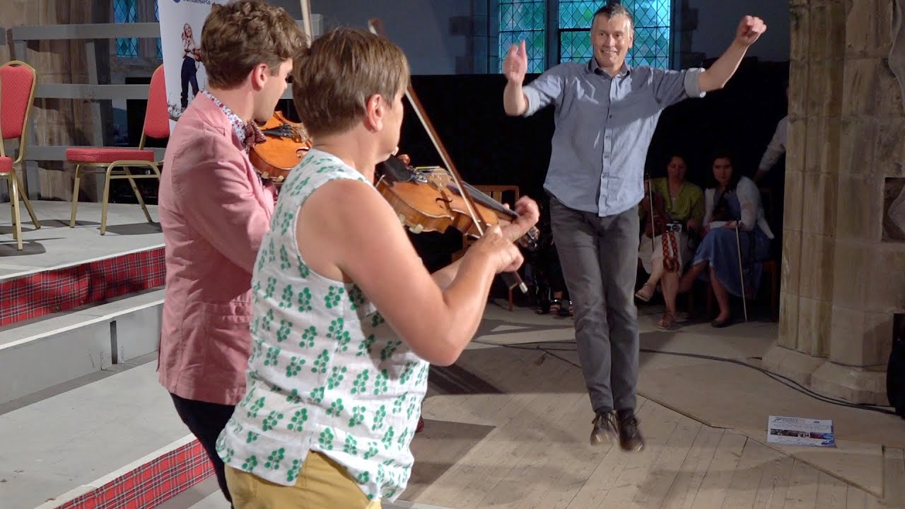 Step dance by Toby Bennett to jigs by Lakeland fiddlers Carolyn Francis ...