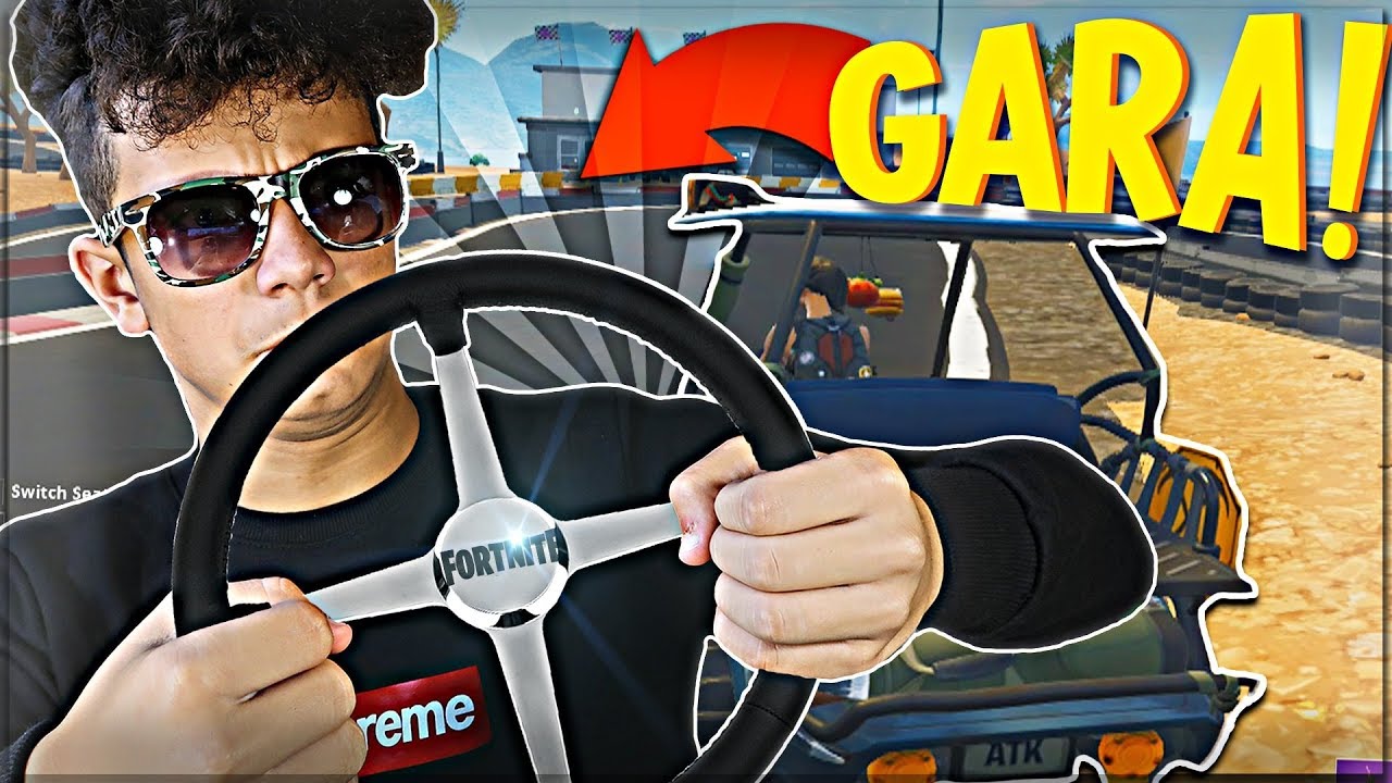 GARA CON I GO-KART SU FORTNITE! - Fortnite Battle Royale - YouTube