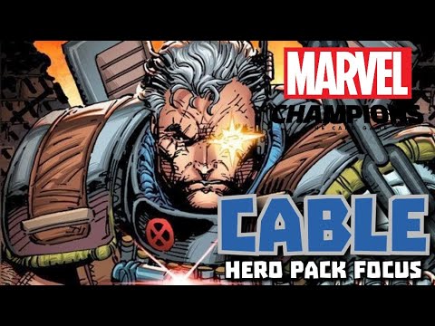 Marvel Champions LCG Cable Hero Pack Focus - YouTube