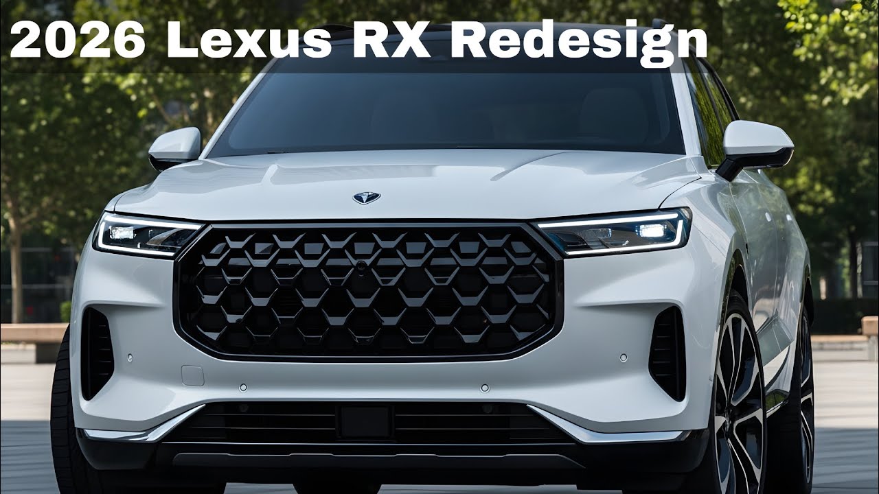 2026 Lexus RX Redesign SHOCKS the SUV World – You Won’t Believe This ...