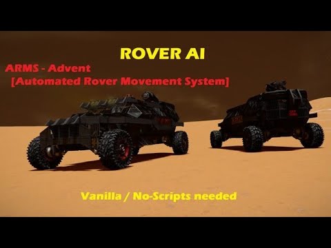 ARMS [ Automated Rover Movement System ] - Space Engineers - YouTube