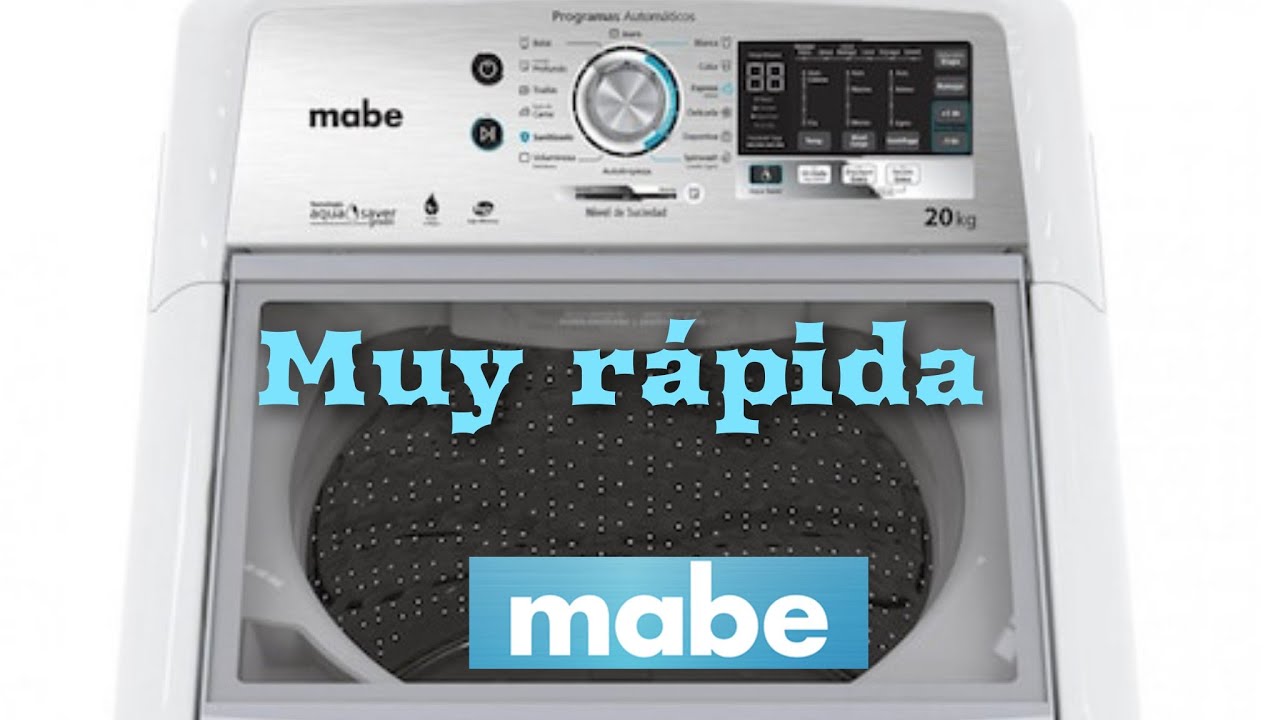 💙 lavadora Mabe LMH70201WBABO 20 Kgs. .#mabe#washers - YouTube