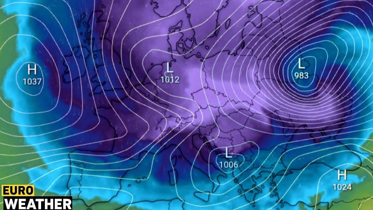 European Weather | GFS Model in 850 hPa February 22, 2026 - Temperature ...