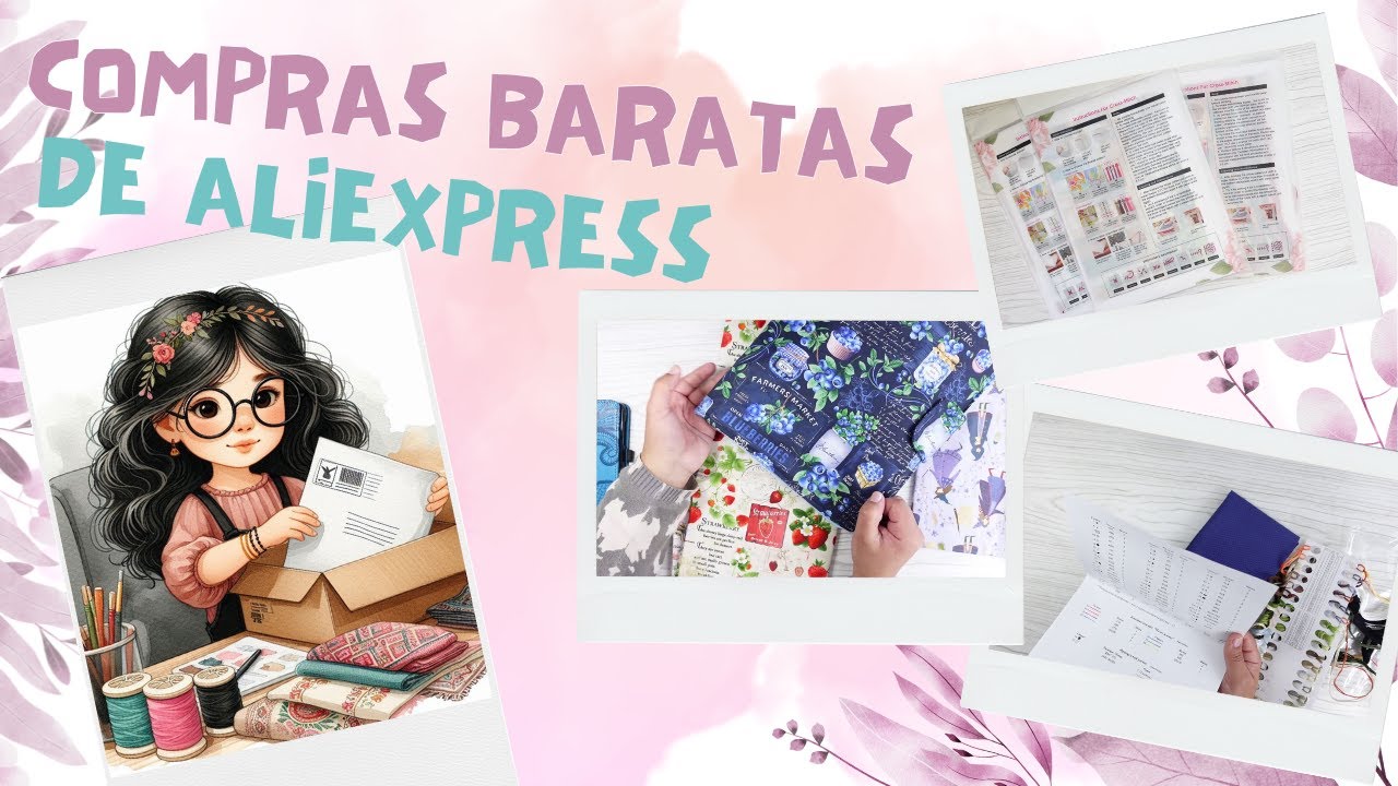 Compras baratas de aliexpress, kits, telas y más #bordado #crossstitch ...