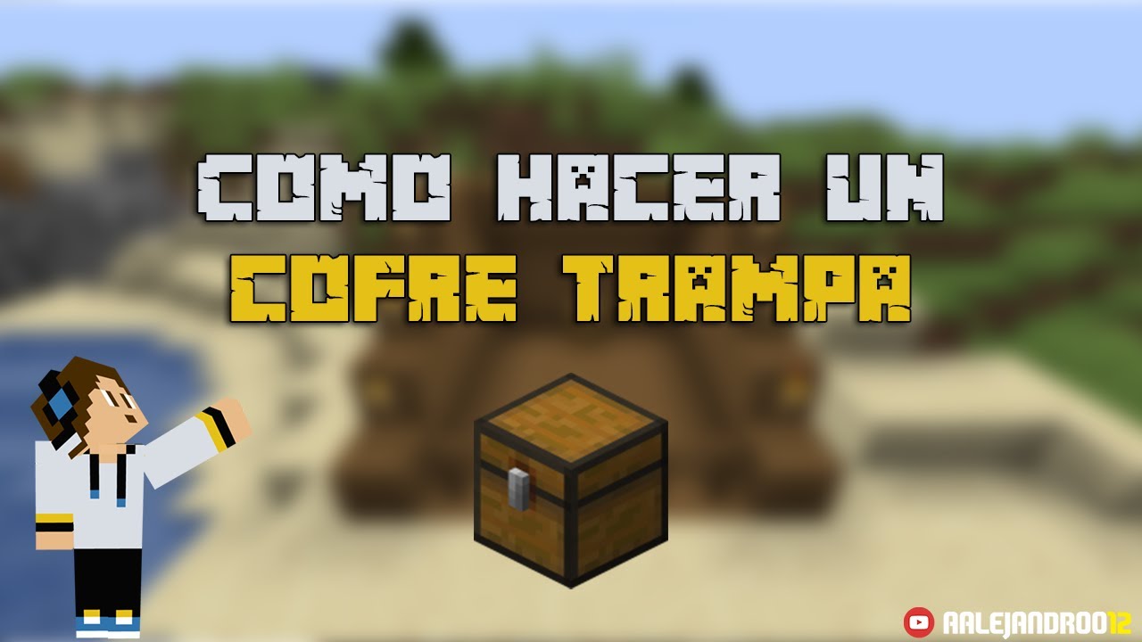 Como hacer un cofre trampa en Minecraft - Minecraft Tutorial - YouTube