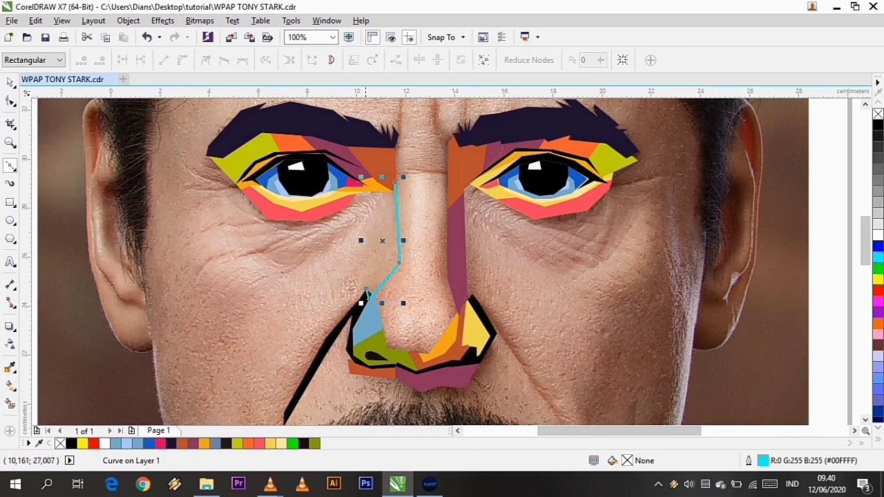 TUTORIAL WPAP BAGIAN T TONY STARK PART3 - YouTube