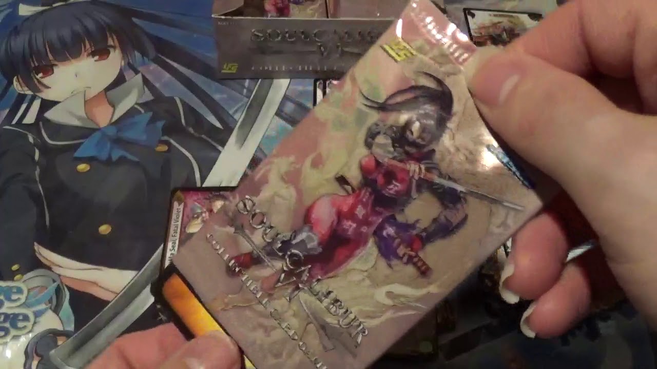 Universal Fighting System (UFS): Soul Calibur VI Booster Box Opening ...