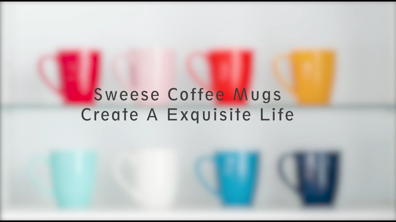 Sweese - Porcelain Mugs - Perfect to Welcome Family and Guest - YouTube