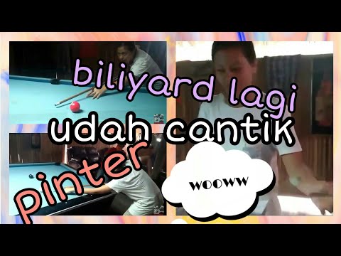 Cewek sexy main biliyard sampai keringetan