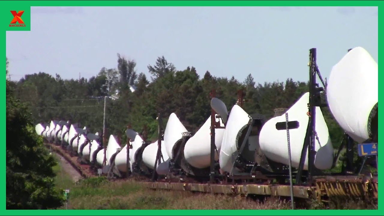 Wind turbine blade manufacturing process and discovery of the world's ...