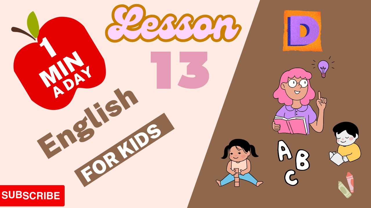 1-minute English Adventures: Letters - YouTube