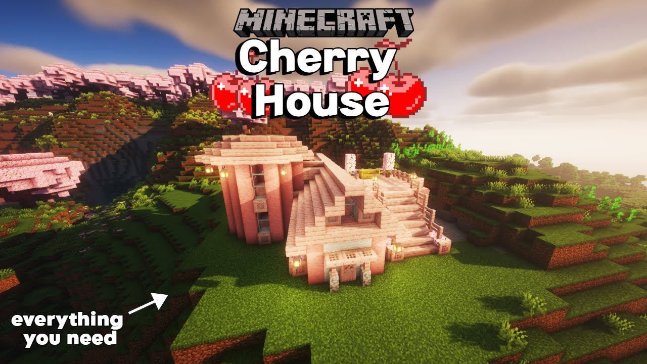 CHERRY HOUSE easy to create. Another Look At The Cherry House. - YouTube