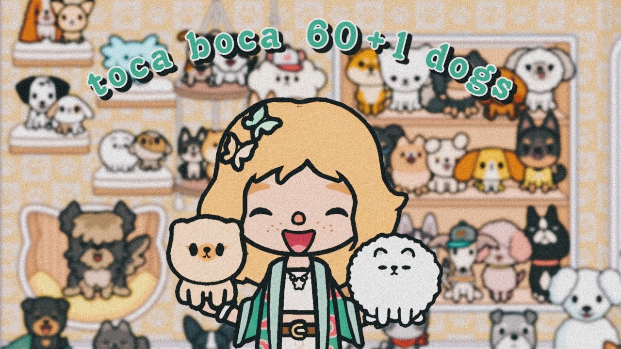 All 60+1 toca boca dogs 🐕🪴|Toca boca *dogs* collection - YouTube