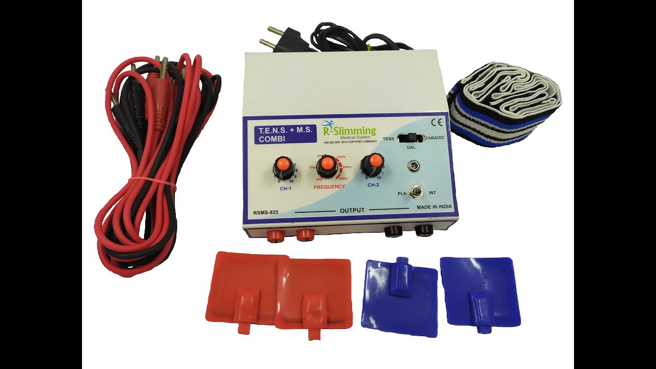 TENS + MS Combo Machine For Physiotherapy - YouTube