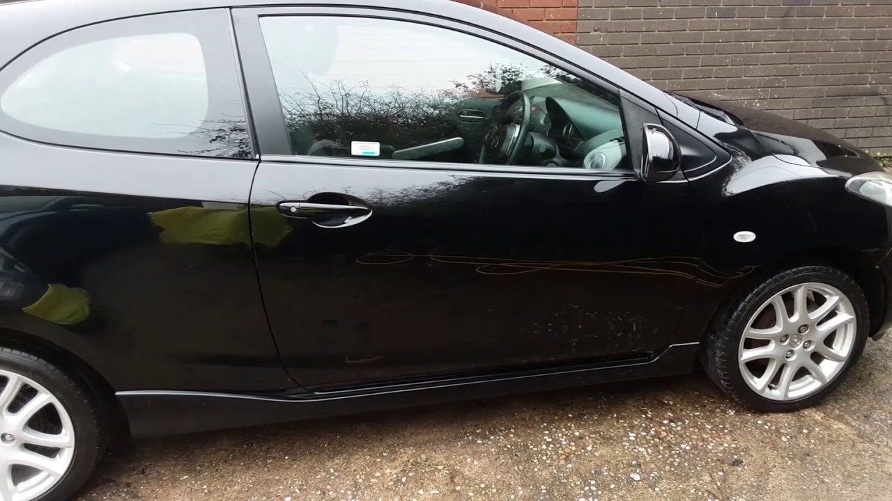 Mazda 2 Black 61 plate - YouTube