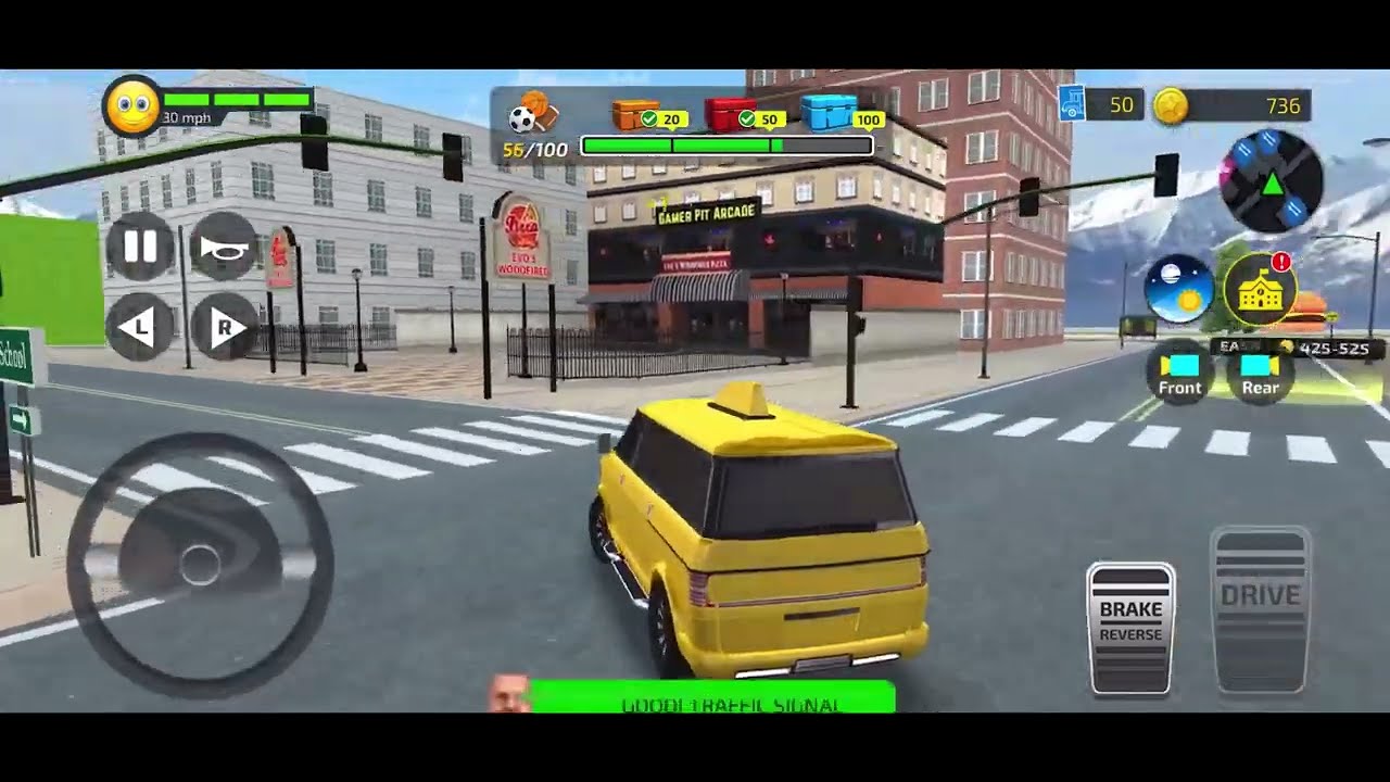 Mini Bus Driving Gameplay | Mini Truck Gameplay | Gadi Wala Game | Car ...