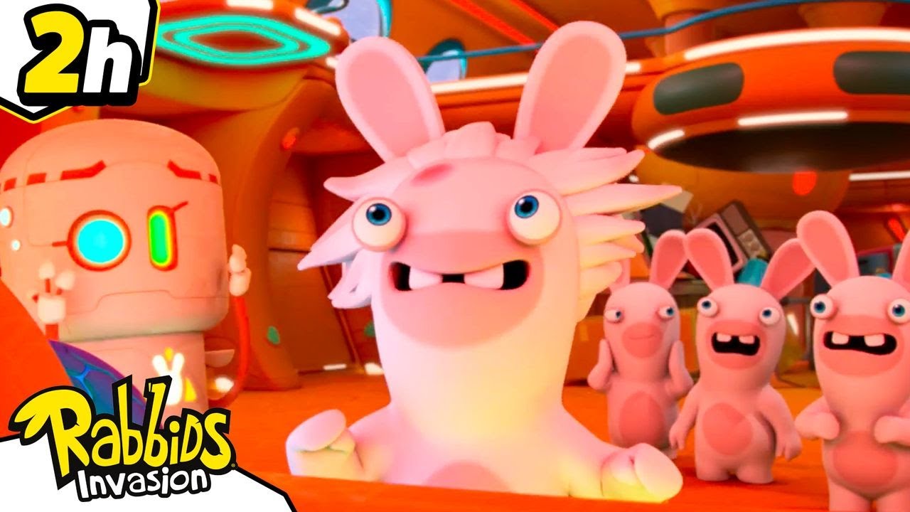 ¡Los Rabbids descubren un submarino volador! | Rabbids La Invasión ...