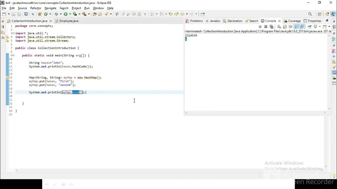 Java Data Structures- Hash Code - Collisions - Part 1 - YouTube