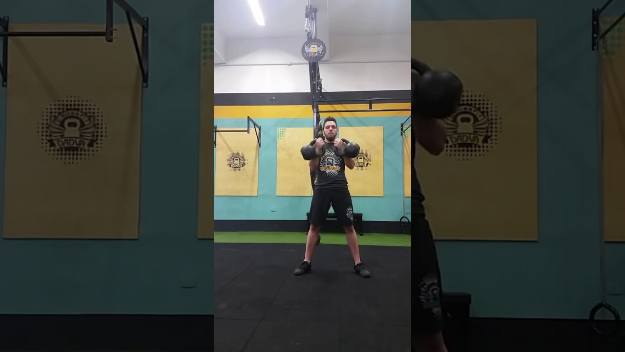 Double Dead Clean and Double Clean Kettlebell - YouTube