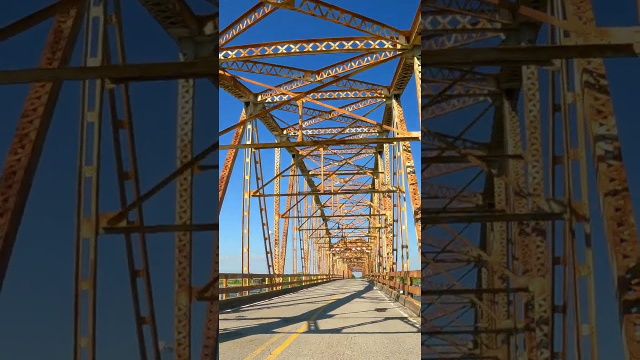 Fort Macomb Swing Bridge, New Orleans - YouTube
