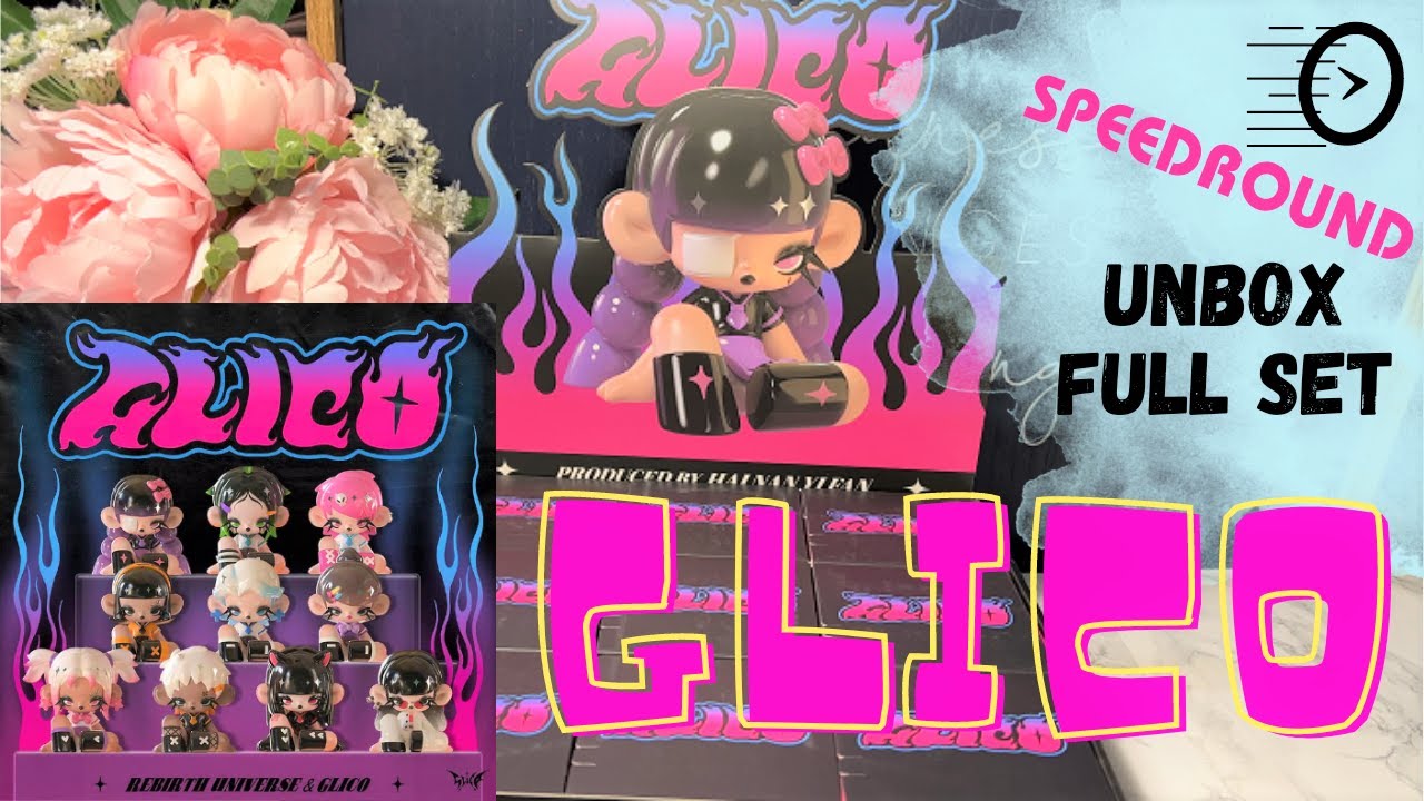 Glico Rebirth Universal High School SPEEDROUND Full Set Unboxing - YouTube