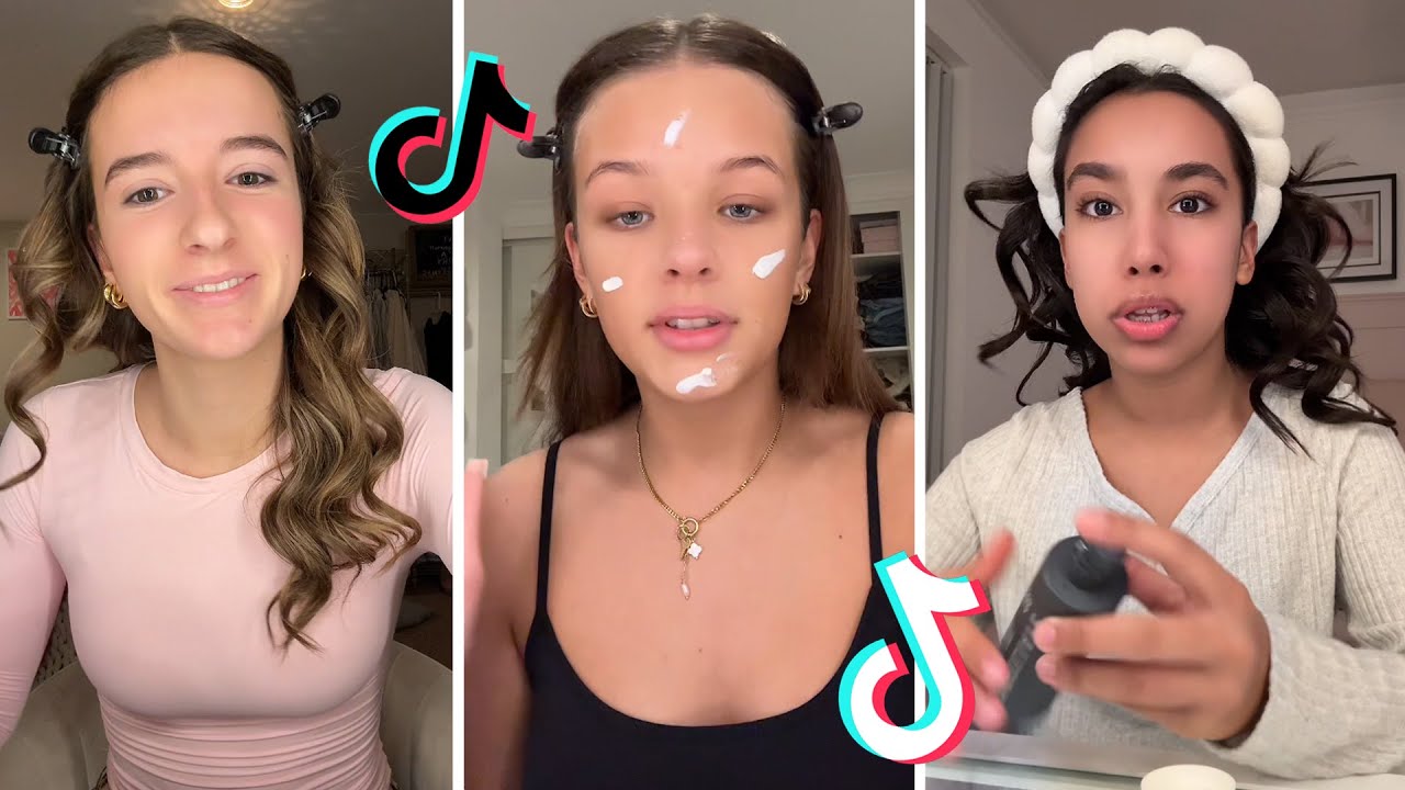 Makeup Tutorial Tiktok Compilation - GRWM ( Get Ready With Me ) ️ ...