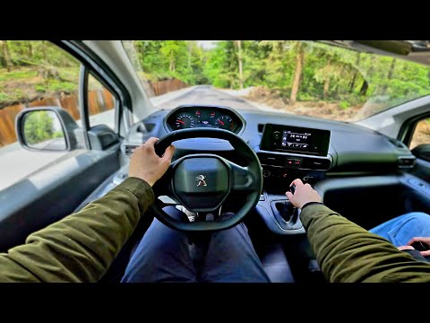 2025 Peugeot Partner Dangel 4x4 [ 1.5 Diesel 130hp ] POV Test Drive