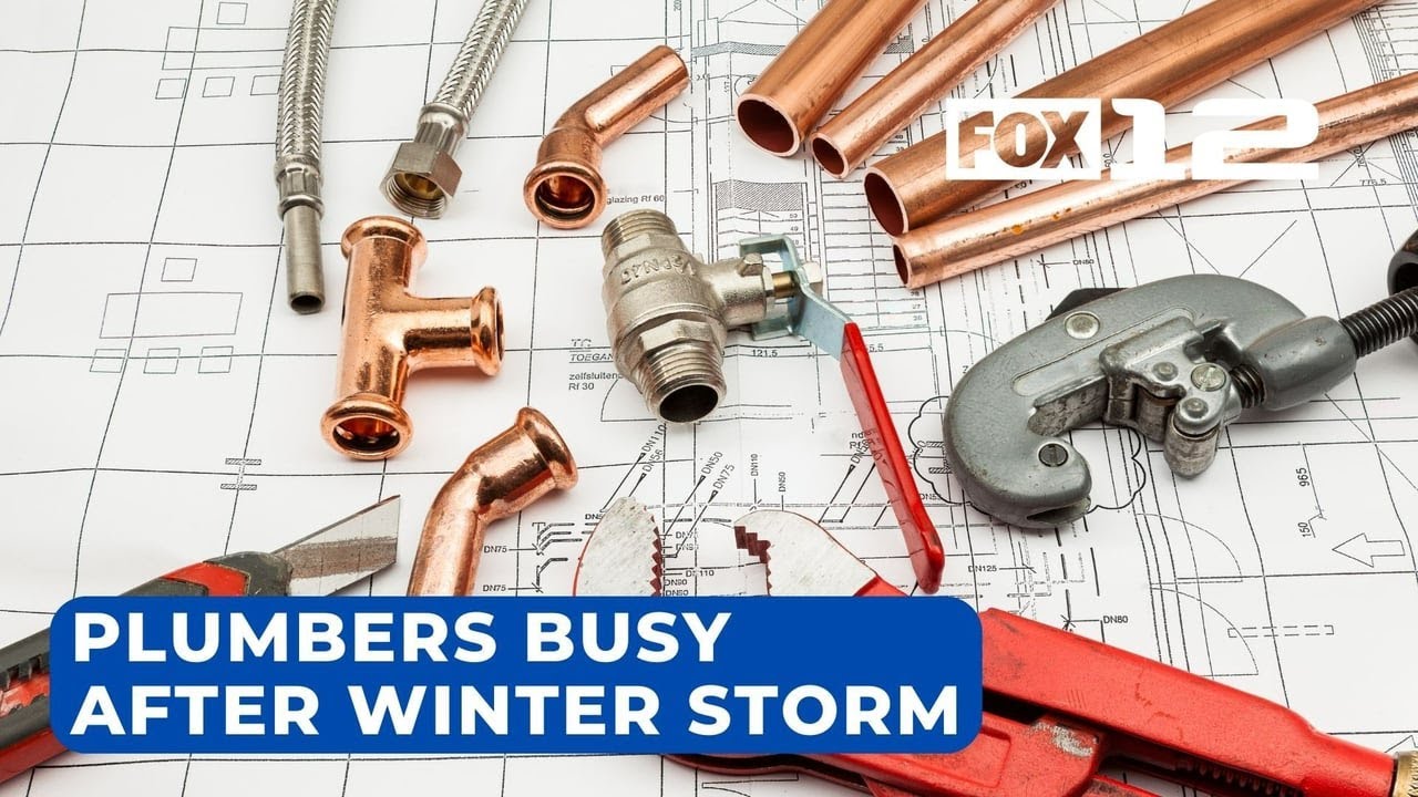 Pipes bursting across the Portland metro after winter storm - YouTube