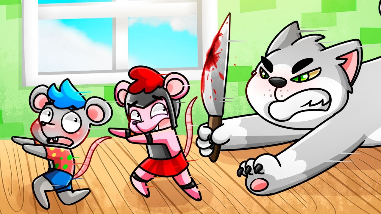 LOS RATONES INVICTOR Y TIMBA 🐭 VS GATO ASESINO! 🐱 - YouTube