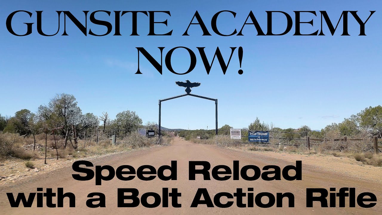 Speed Reload with a Bolt Action Rifle - YouTube