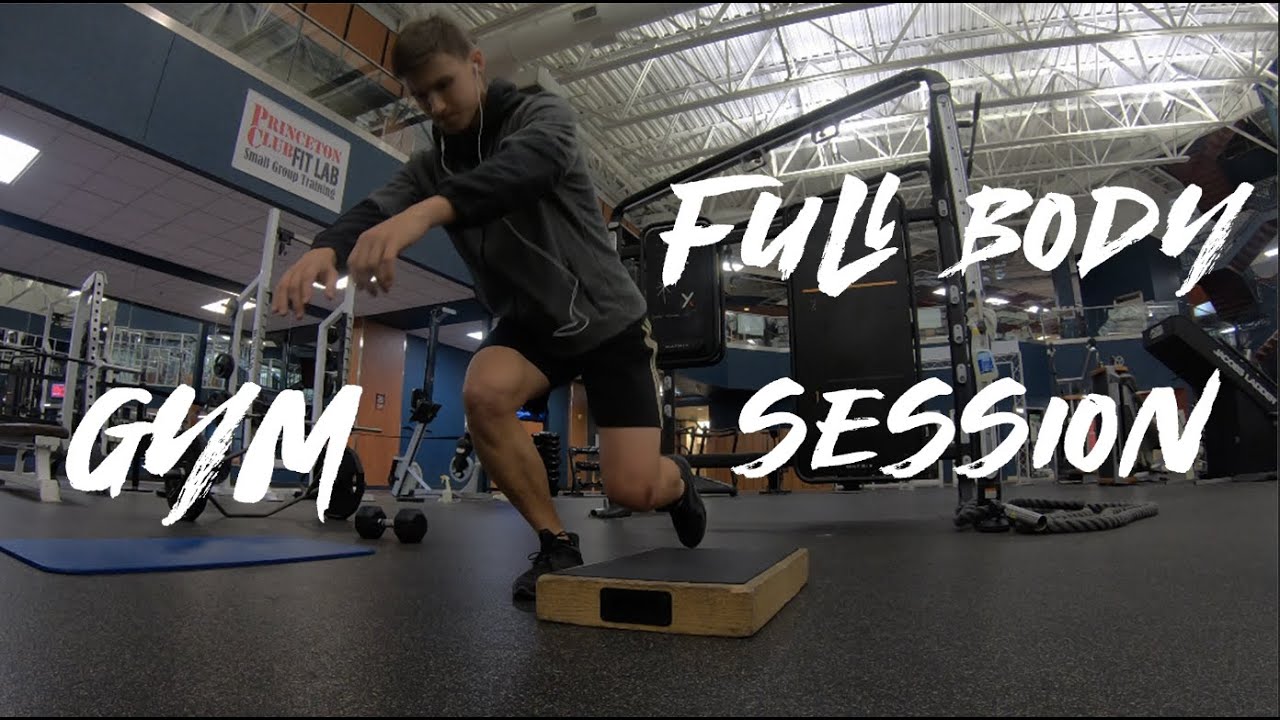 FULL BODY GYM SESSION | PRO FOOTBALLERS WORKOUT - YouTube