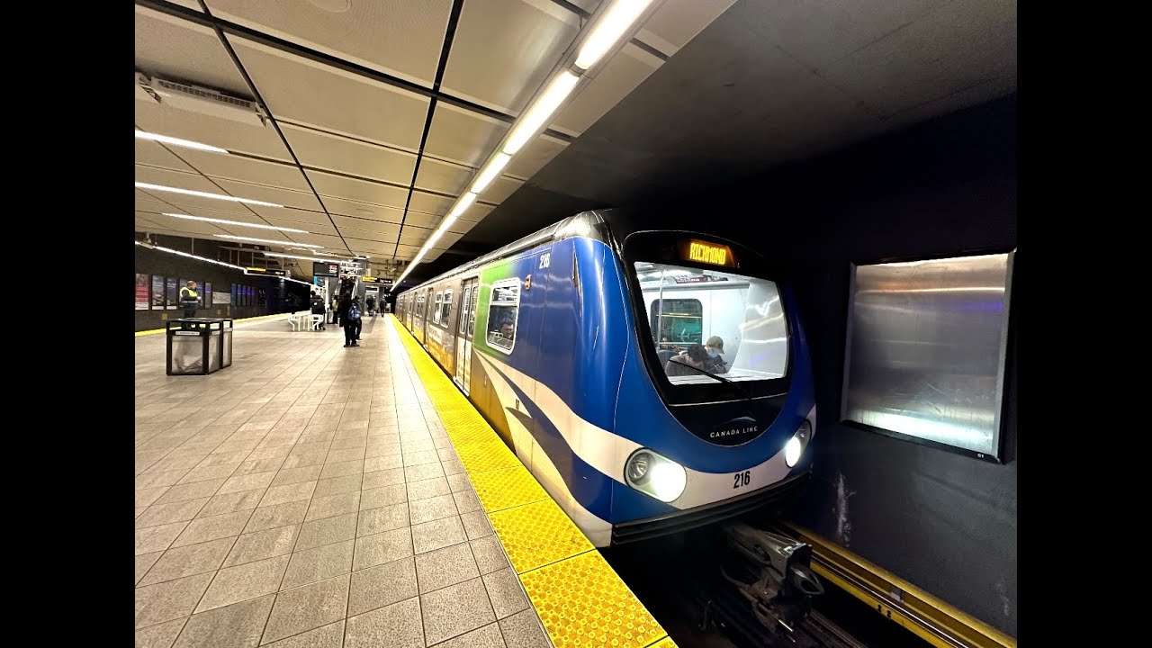 Translink: Canada Line Full Ride: Richmond-Brighouse to Waterfront ...