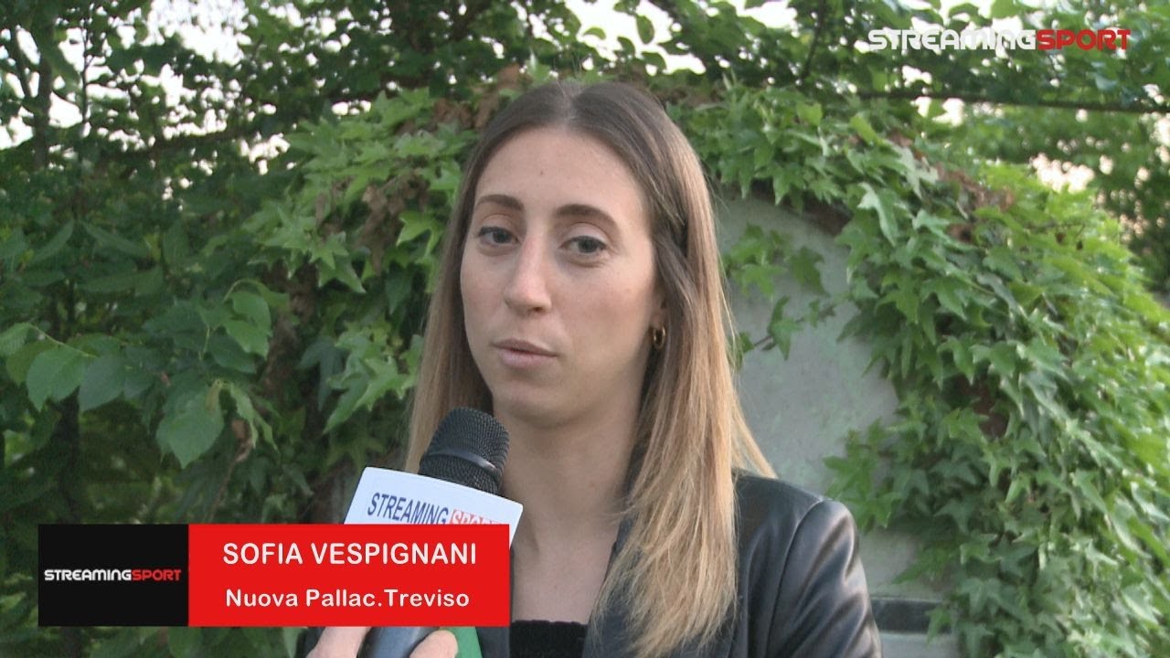 Sofia Vespignani, della Nuova Pallacanestro Treviso ai microfoni di ...